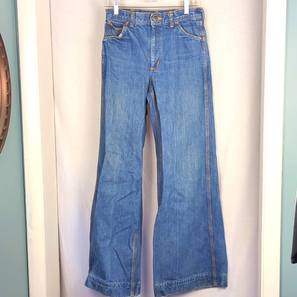Vintage | Jeans | Vintage 97s Hash Jeans Womens Denim Bell Bottom Flare ...